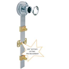 Cyber Lock 22mm Gang Lock Nickel Finish (Core and Key Sold Separately)