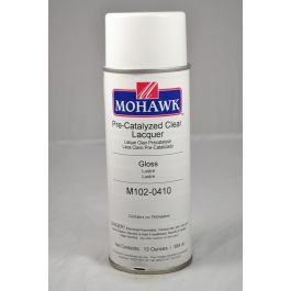 Mohawk Pre-Catalyzed Lacquer Aerosol >75 Sheen Clear Gloss 13 Ounces