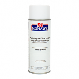 Mohawk Pre-Catalyzed Lacquer Aerosol 3-5 Sheen Clear Dead Flat 13 Ounces
