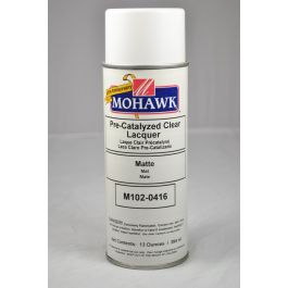 Mohawk Pre-Catalyzed Lacquer Aerosol 20-25 Sheen Clear Matte 13 Ounces