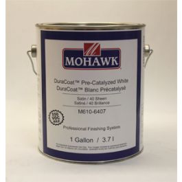 Mohawk Duracoat™ Pre-Catalyzed Lacquer 20 Sheen White Matte 1 Gallon