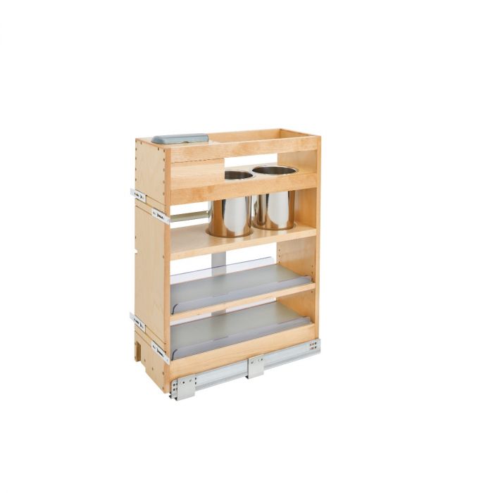 9 in Vanity Outlet Pull Out Grooming Organizer w/Soft-Close, SKU: 445 ...