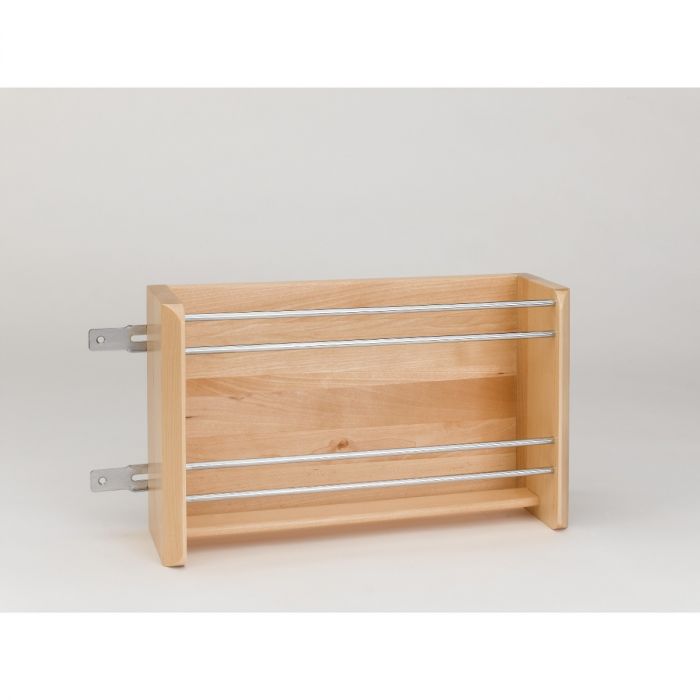 Wall 21 Door Mount Foil Rack Natural