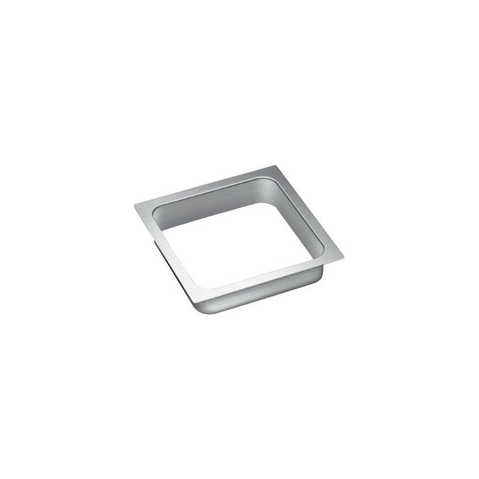 2-13/64" 304 Stainless Steel Square Trash Grommet - AN-KH005-HL