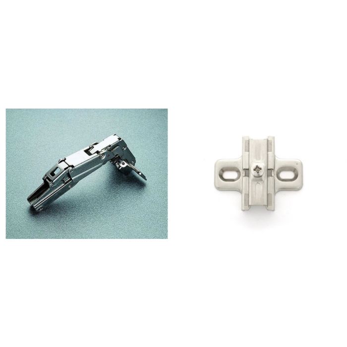 C2PDG99-B2V3H69 Salice Hinge Baseplate Combo 3mm to 8mm Overlay