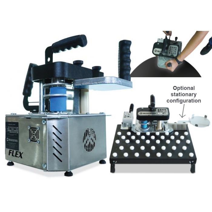 Portable Contour Edge Bander (with mounting table for optional ...