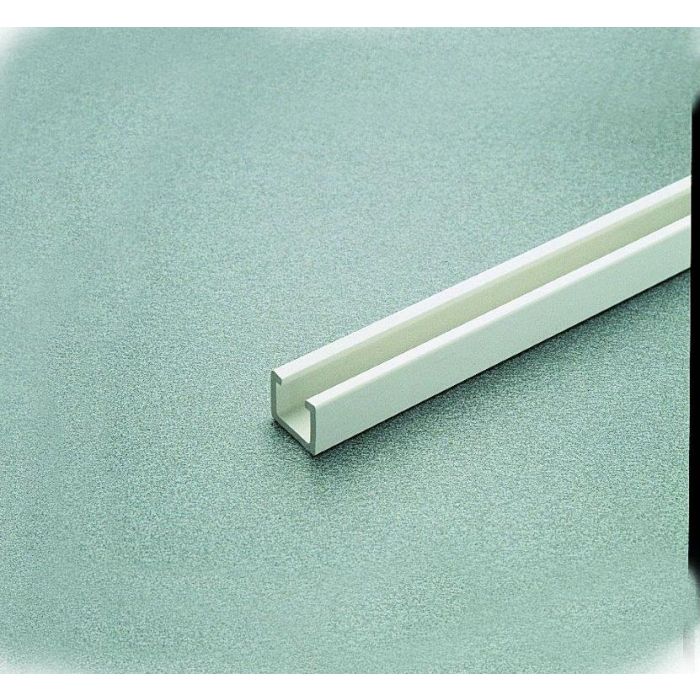 Salice Bi-fold System White Plastic Door Track 16MM x 20MM x 1180MM (5/ ...