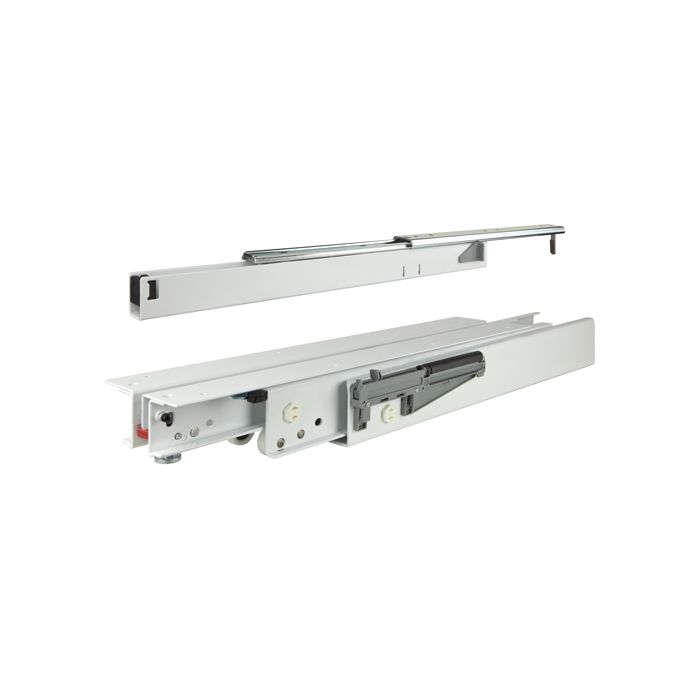 18" Fulterer Pantry Slide 450 lb Capacity Floor Mount Full-Extension ...