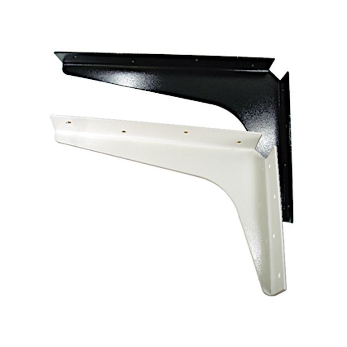Heavy-duty 500 lbs capacity shelf brackets from US Futaba - Pair