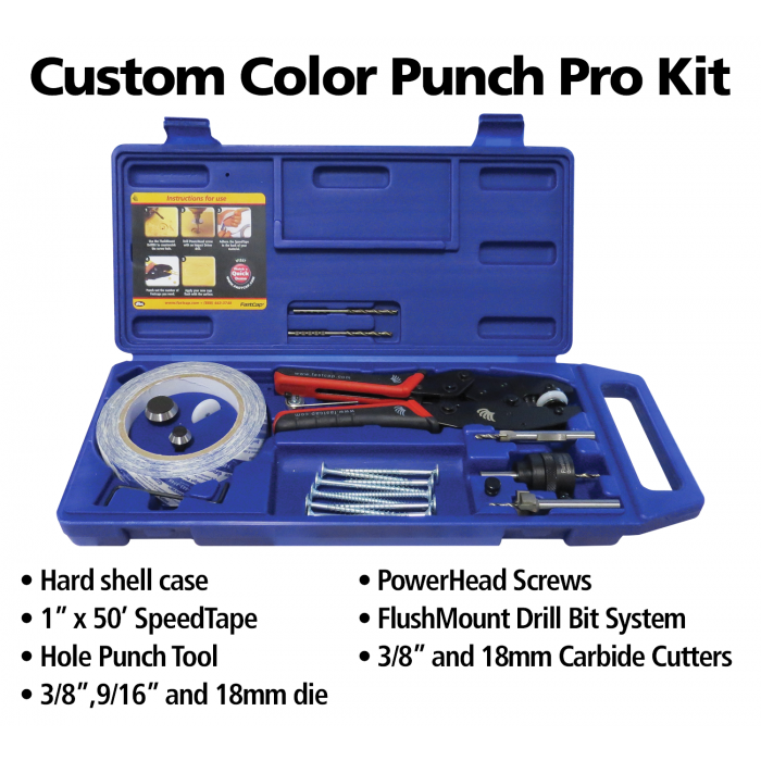 Fast Cap Custom Color Punch Pro Kit