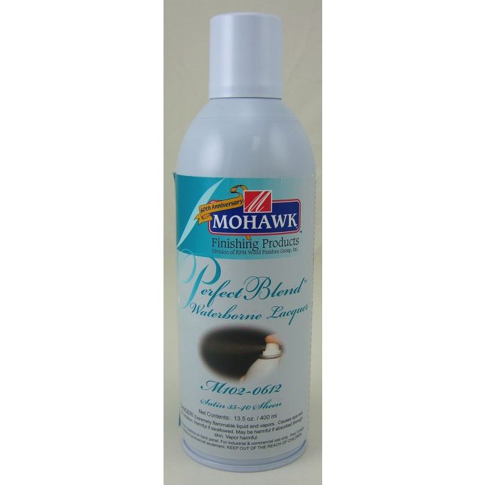 Mohawk Perfect Blend® Waterborne Lacquer Aerosol 35-40 Sheen Clear ...