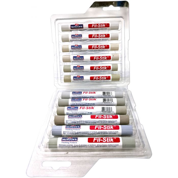 Mohawk Fil-Stik Light Gray Color Assortment 12 Pack