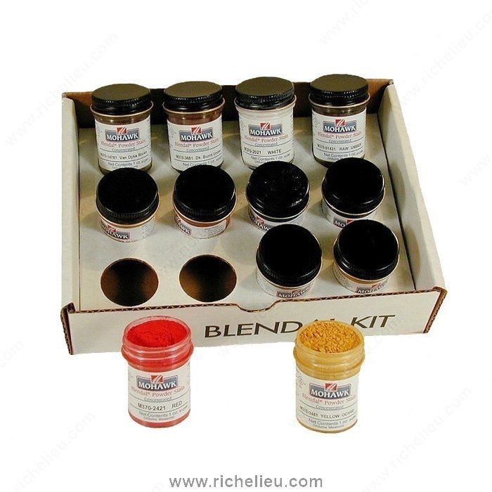 Mohawk Stain Pigment Kit 12 Color Assortment 1 Ounce