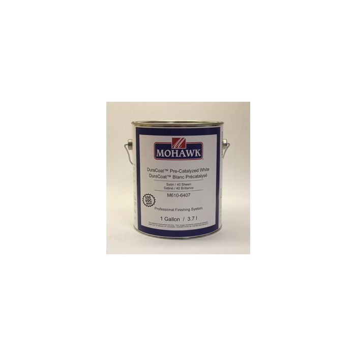 Mohawk Duracoat™ Pre-Catalyzed Lacquer 80 Sheen White Gloss 5 Gallons