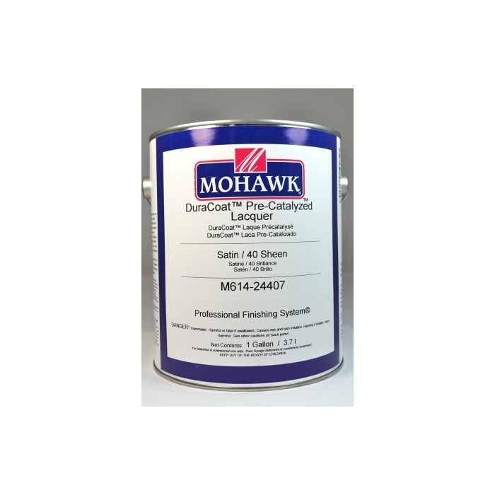Mohawk Duracoat™ Pre-Catalyzed Lacquer 550 VOC 40 Sheen Clear Satin 1 ...